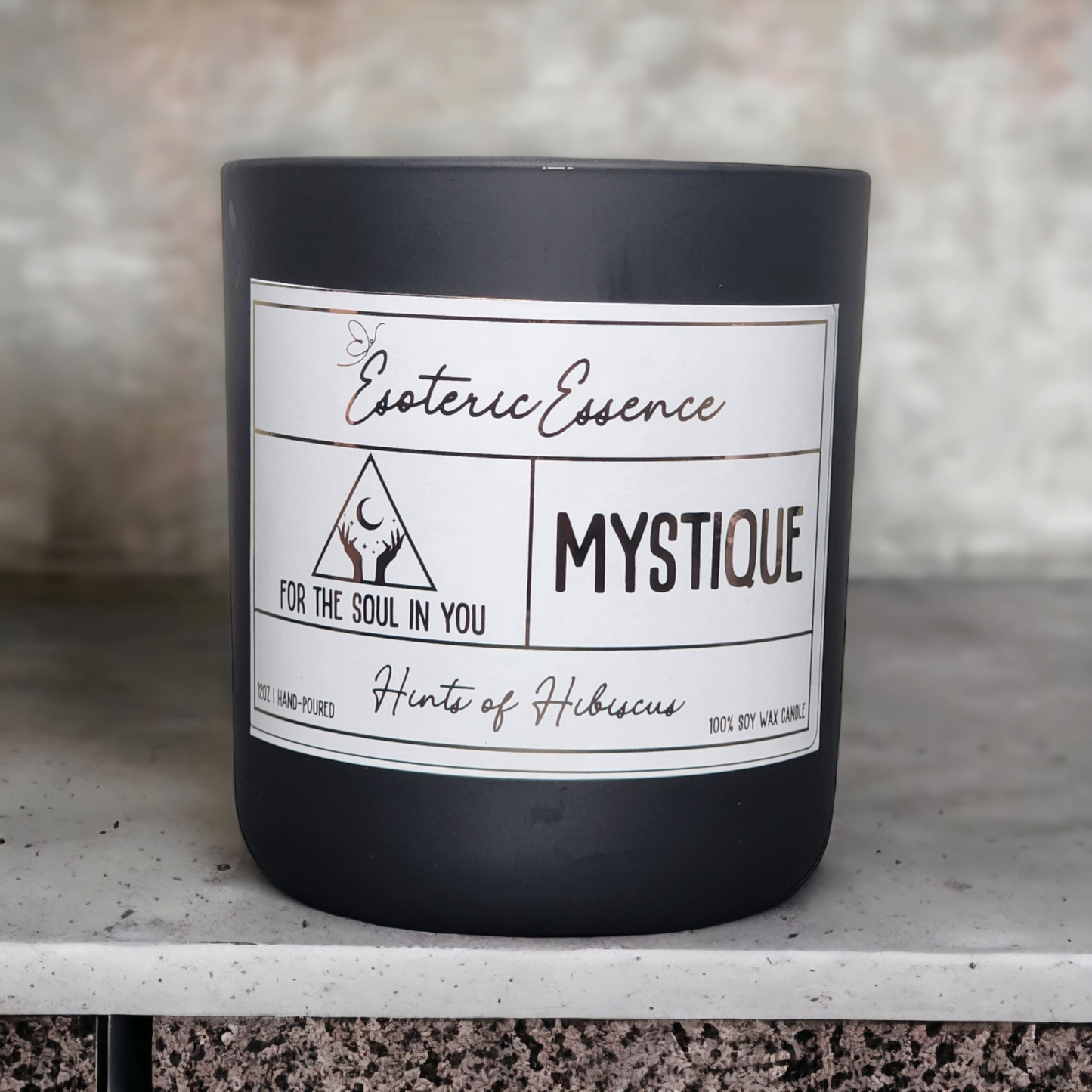 Mind Elemental Candle - Mystique | Glass Candle and Tin Candle ...
